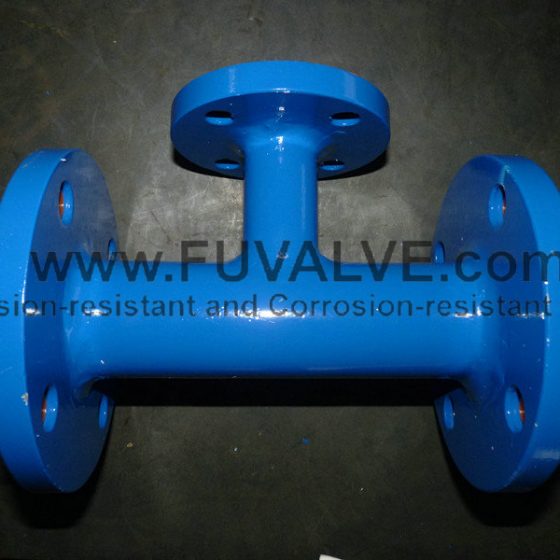 PTFE Lined instrument tee - FUVALVE ENGINEER TEAM