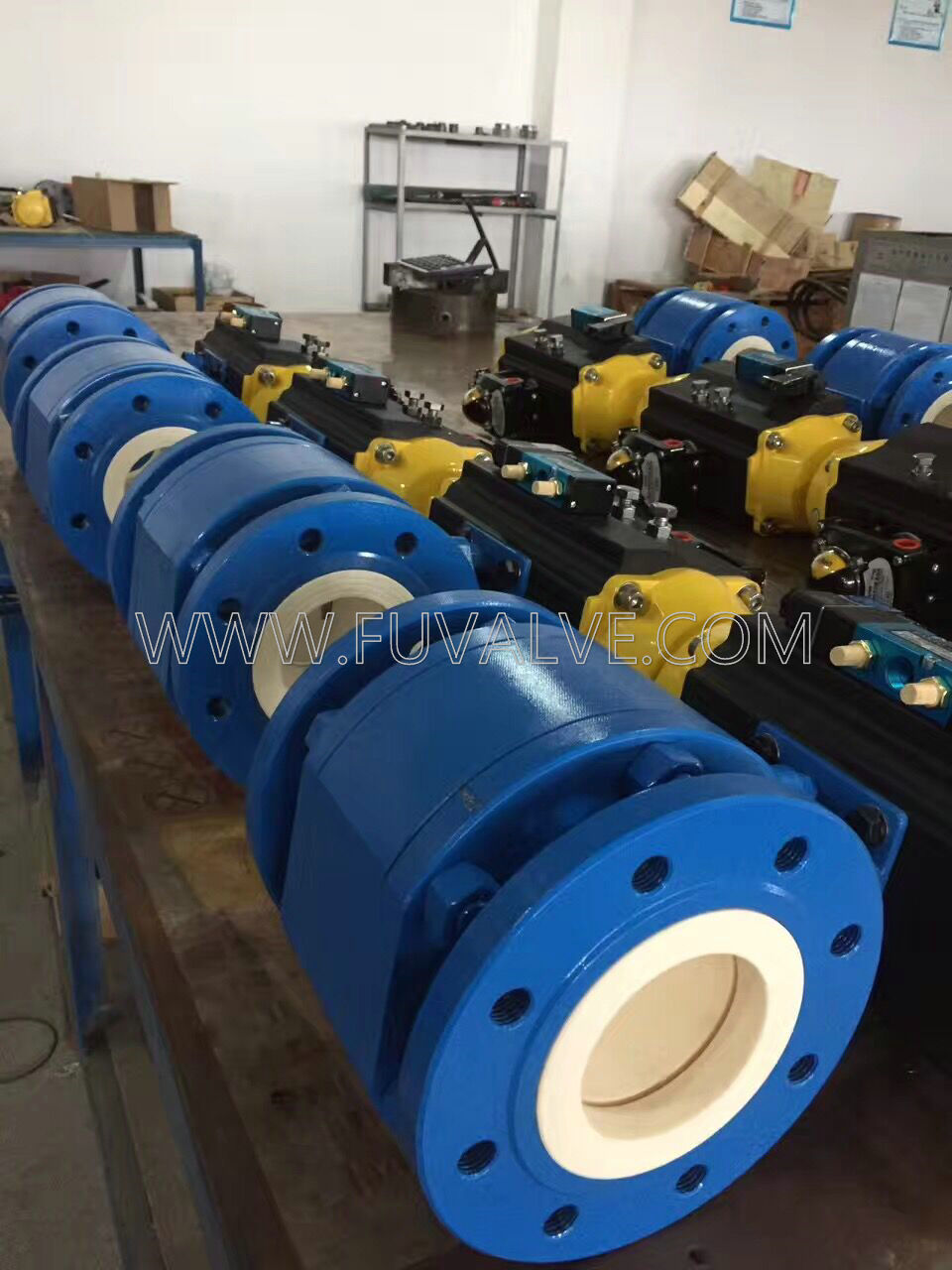 Pneumatic Ceramic Ball Valve - FUVALVE ENGINEER TEAM