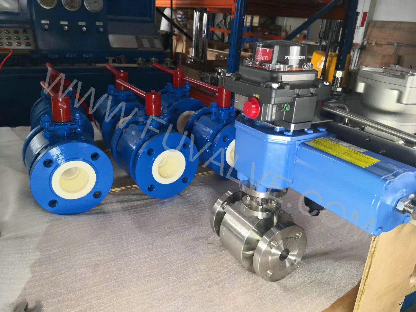 Ceramic ball valve apply to fly ash application - FUVALVE ENGINEER TEAM