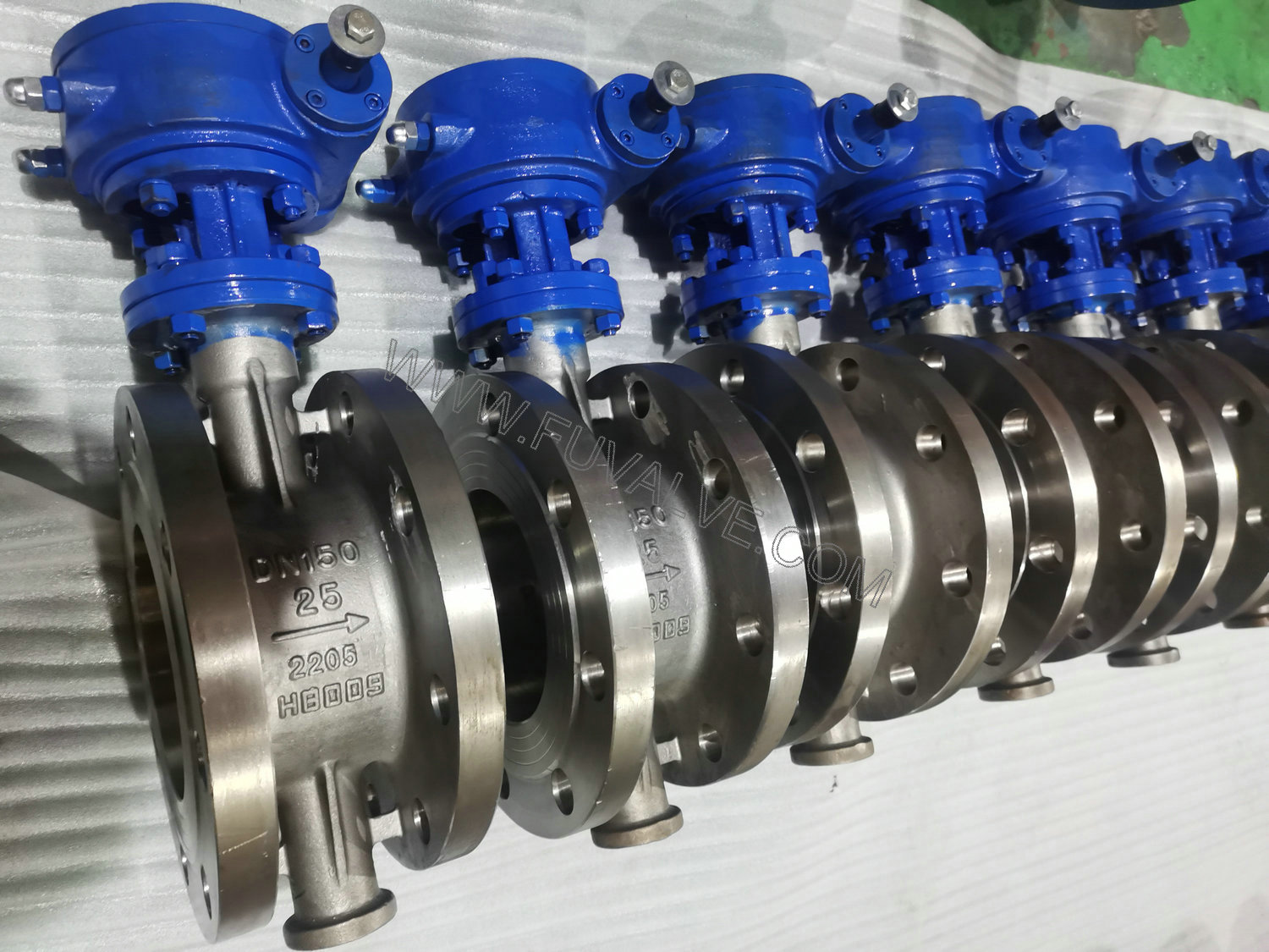 Duplex stainless 2205 steel butterfly valve - FUVALVE ENGINEER TEAM