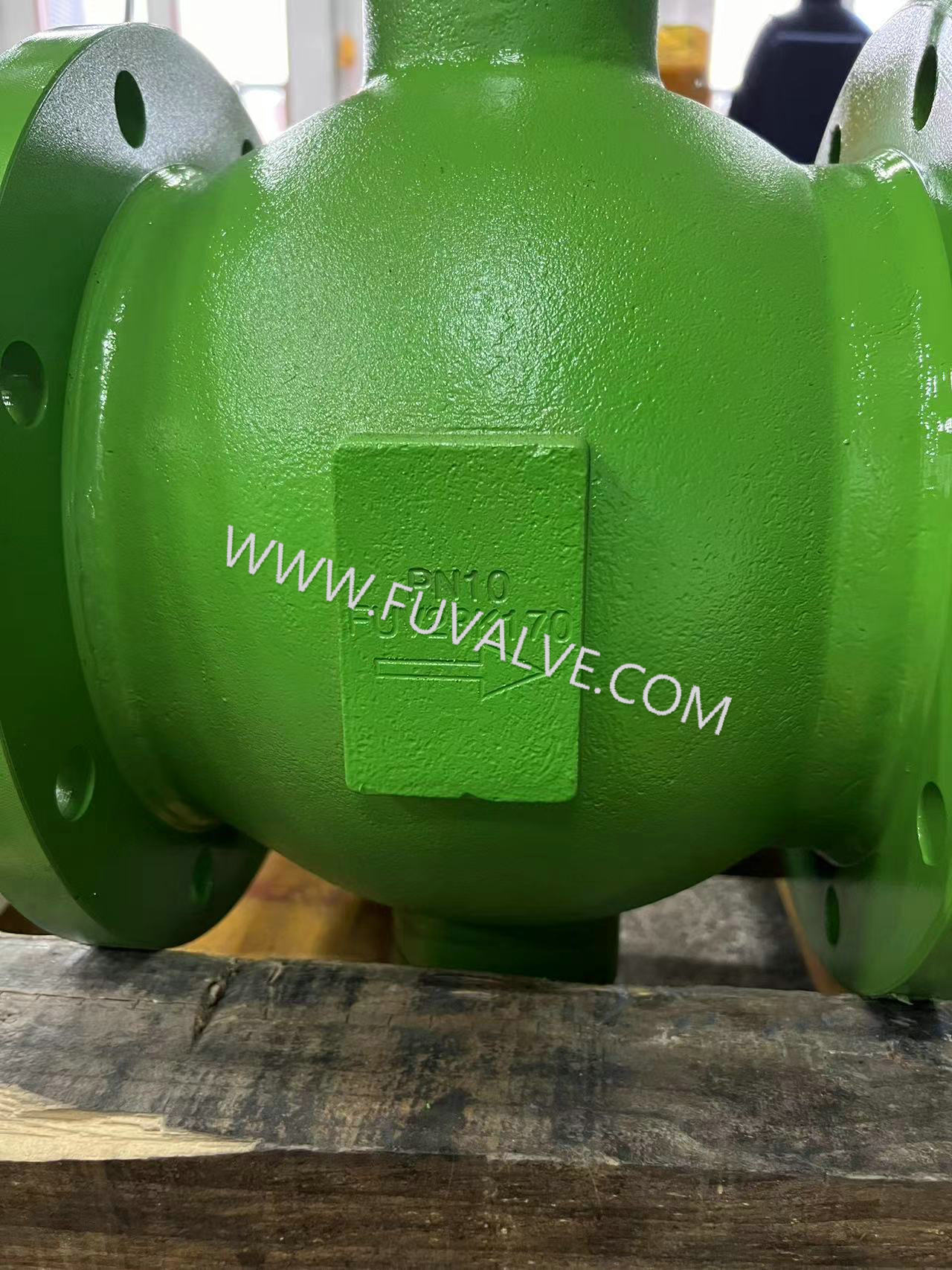 Ceramic lined C-type ball valve delivered to France user - FUVALVE ...