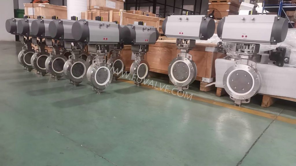 Arasion-resistant ceramic lined butterfly valve - FUVALVE ENGINEER TEAM