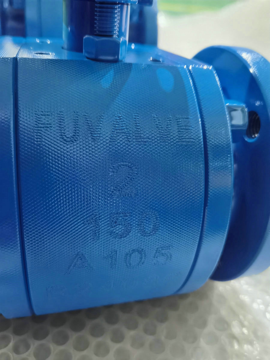 2” ceramic ball valve with 150 # flanges delivered to user in the USA ...