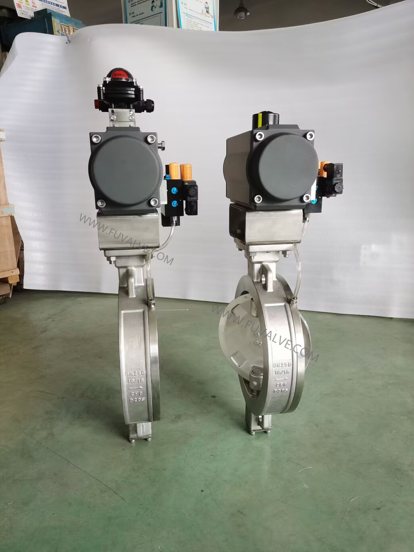 Pneumatic Inflatable seated ceramic Hardening disc Butterfly Valve ...